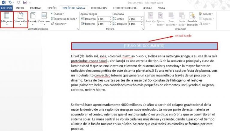 Cómo Hacer O Crear Y Configurar Una Cuartilla En Word Paso A Paso